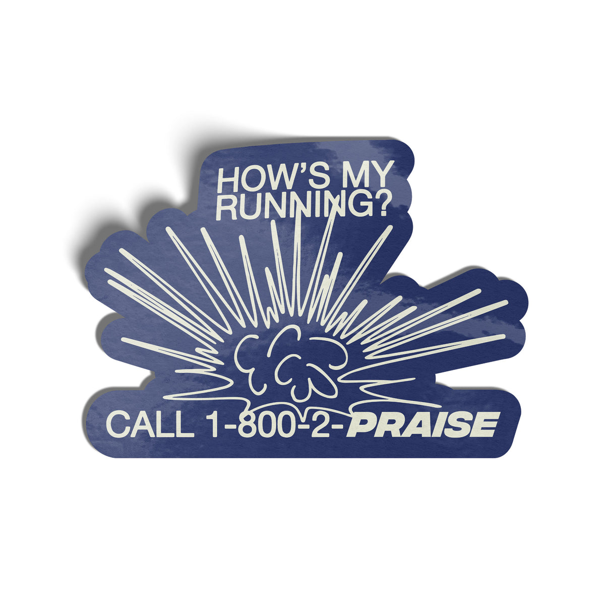 STICKER – PRAISE ENDURANCE
